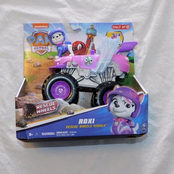 Spin Master | Toys | Paw Patrol Roxi Rescue Wheels Vehicle Nick Jr Dog ...